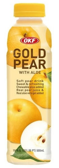 Boisson à la poire Gold Pear Coréenne Aloé Vera 50cl OKF – Asiamarché