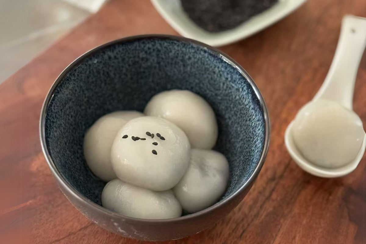 Boulettes de riz gluant au sésame noir – Asiamarché