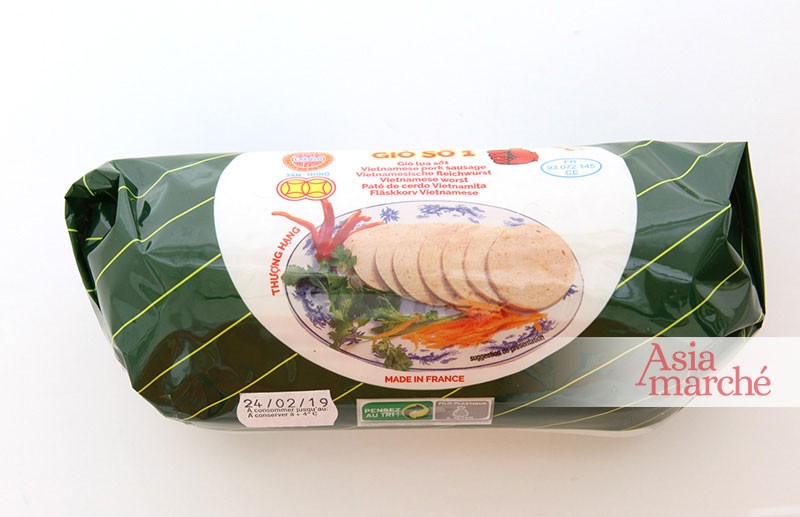 Acheter GIO, PÂTÉ VIETNAMIEN AVEC COUENNE | Epicerie Asiatique - Asiamarché