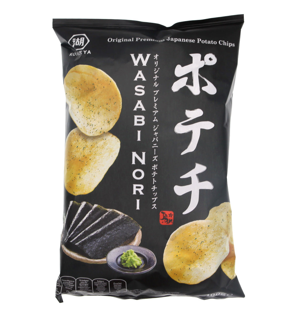 Chips au wasabi 100g Koikeya à commander chez Asiamarché