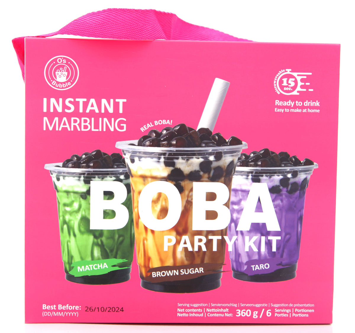 Kit Bubble tea Party 6 verres| Livraison 24h – Asiamarché
