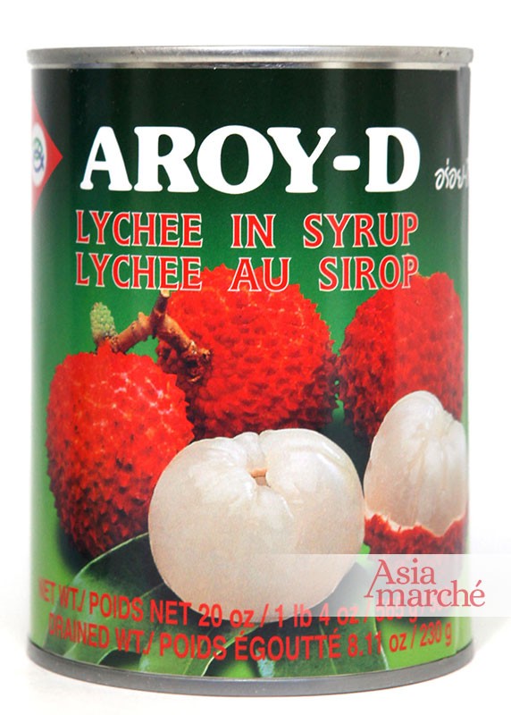 Lychee thaïlandais au sirop Aroy-D, n'achetez plus ailleurs ! – Asiamarché