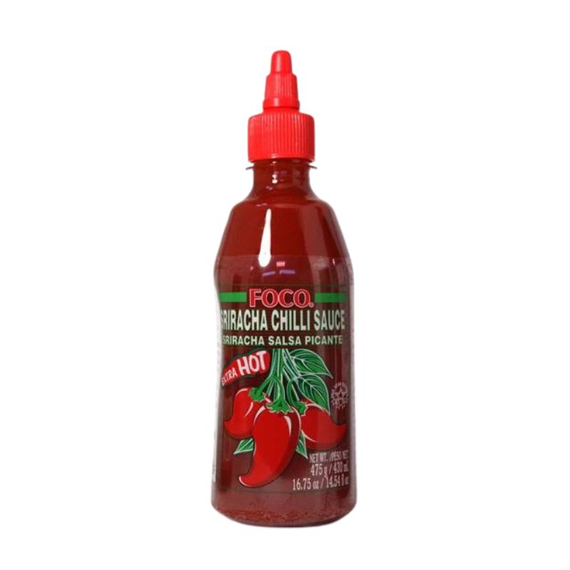 Sauce pimentée Sriracha Extra piquante Foco | Asiamarché France