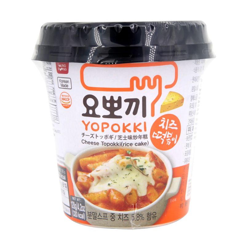 Topokki cheese en bol 140g Yoppoki en livraison express | Asiamarché