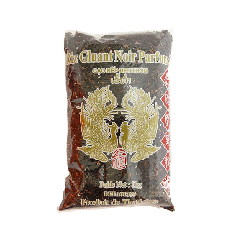 Riz gluant noir pour vos desserts thaïs livré en express – Asiamarché