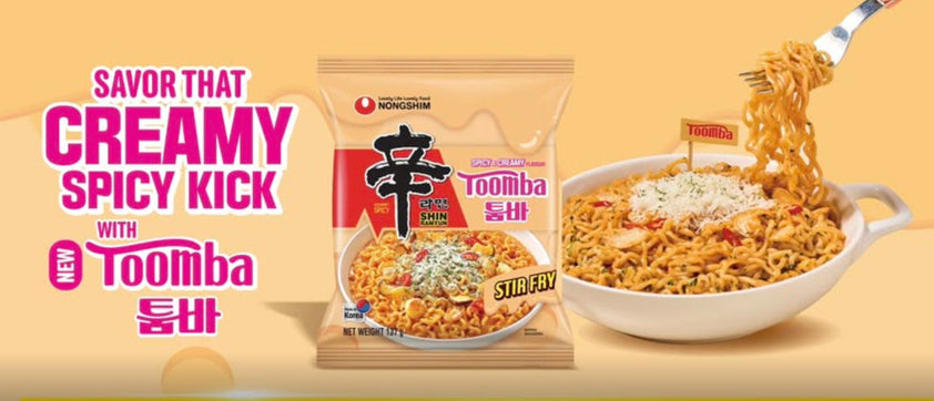 Shin Ramyun Toomba stir fry nouilles 120g Nongshim Asiamarché
